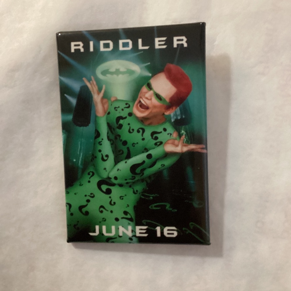 Vintage 1995 Riddler Jim Carrey Batman Forever Promo … - Gem